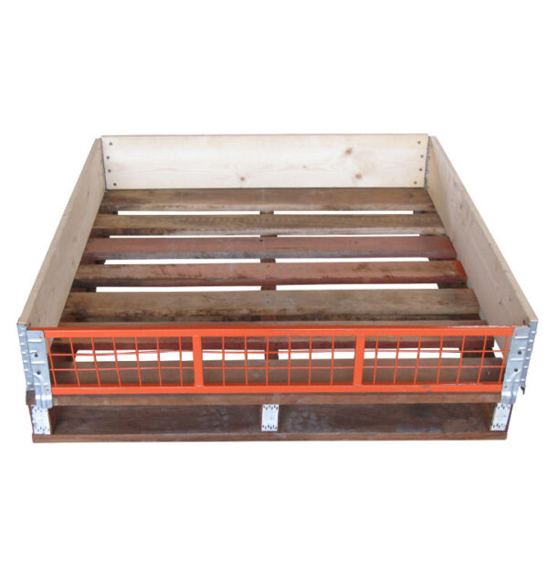 Pallet Collar 4 Hinge with Vision Panel | DAYWALK