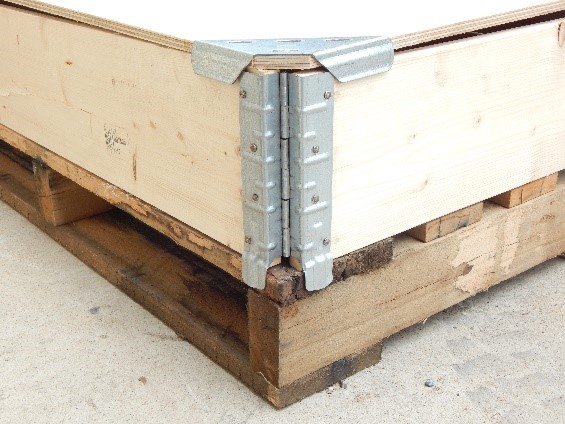 What kinds of pallets can the pallet collar be used for? | DAYWALK