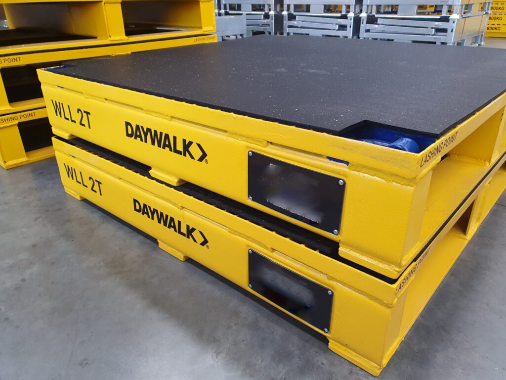 2T Steel Heavy Duty Pallet 1160x1160mm | DAYWALK