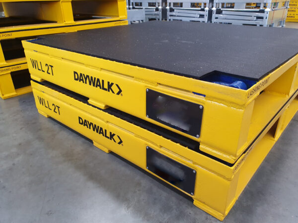 2T Steel Heavy Duty Pallet 1160x1160mm | DAYWALK
